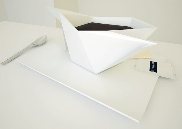 Origami Coffee Set I MUS Architects - Arch2O.com