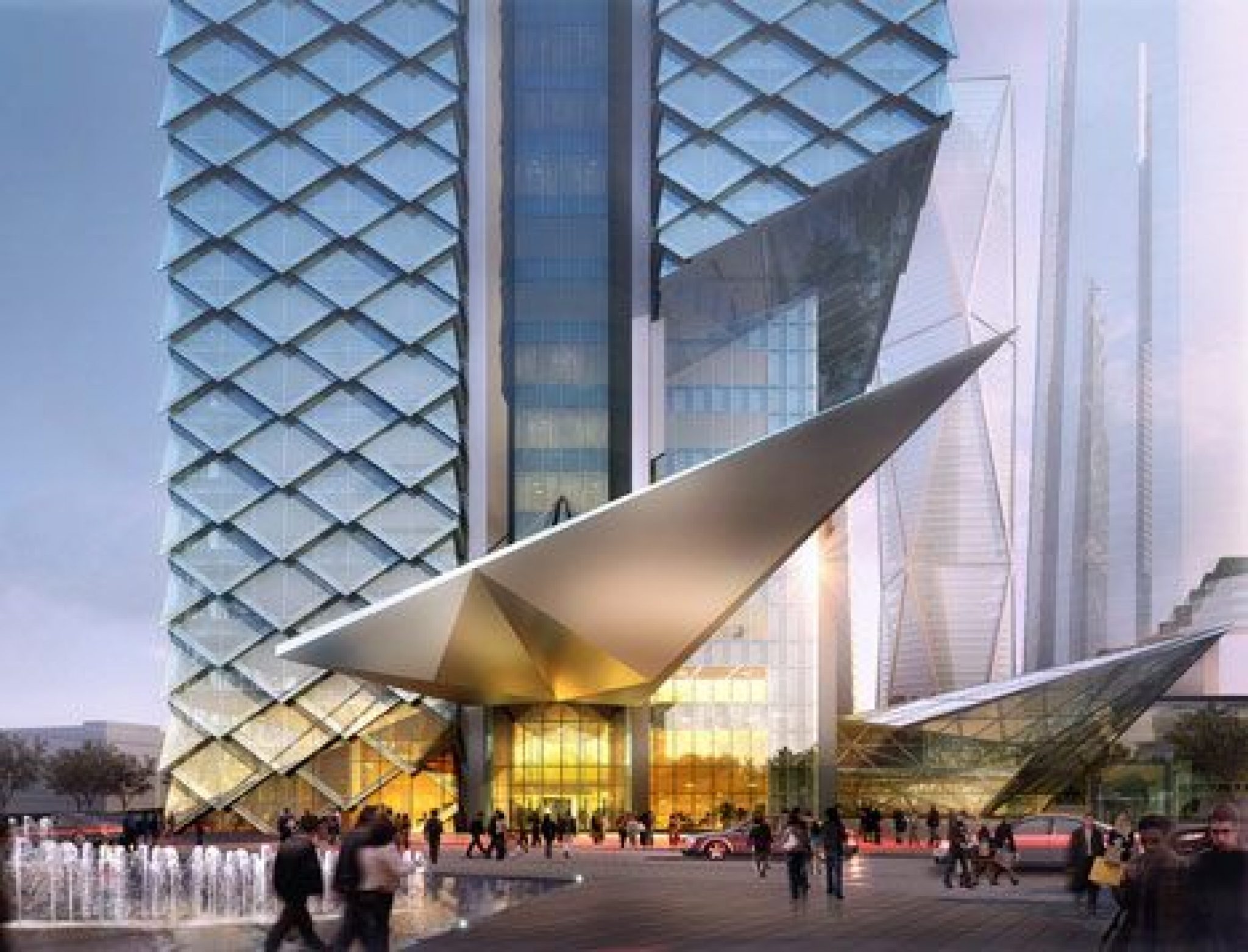 Dancing Dragons Towers | AS+GG - Arch2O.com