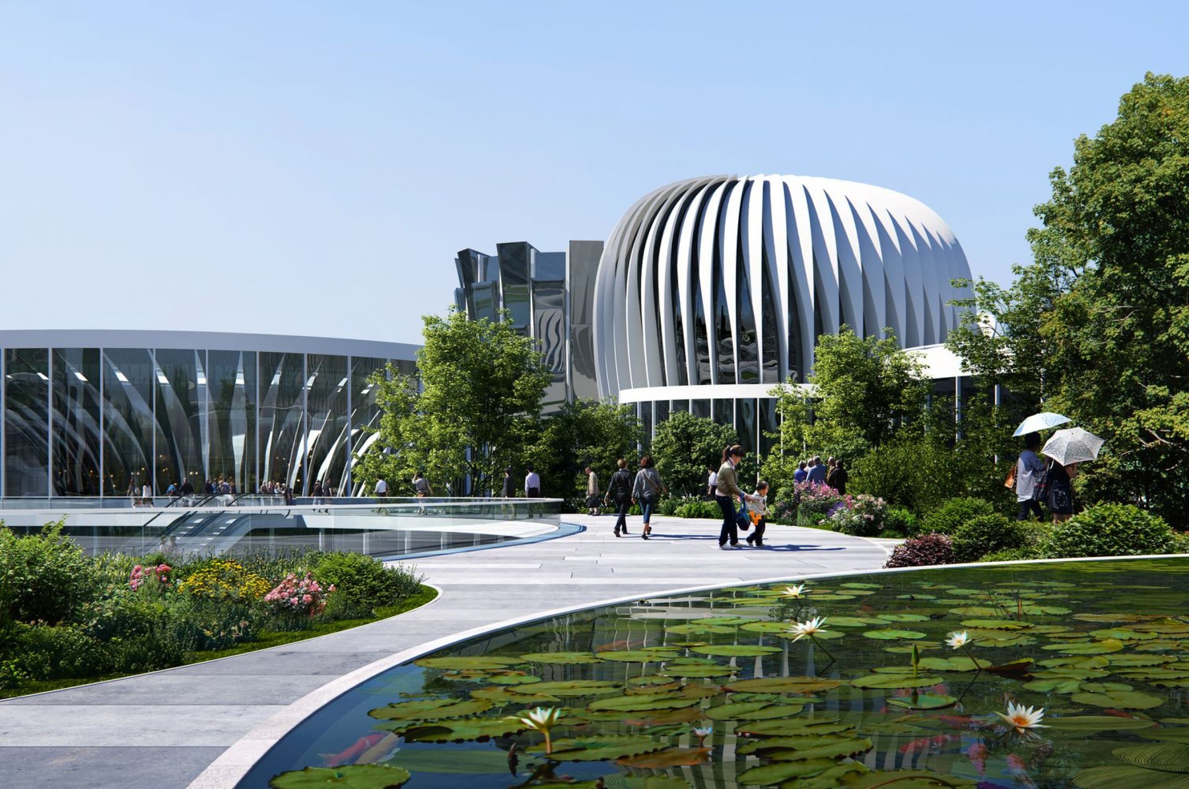 Exhibition Pavilion | Zaha Hadid Architects - Arch2O.com