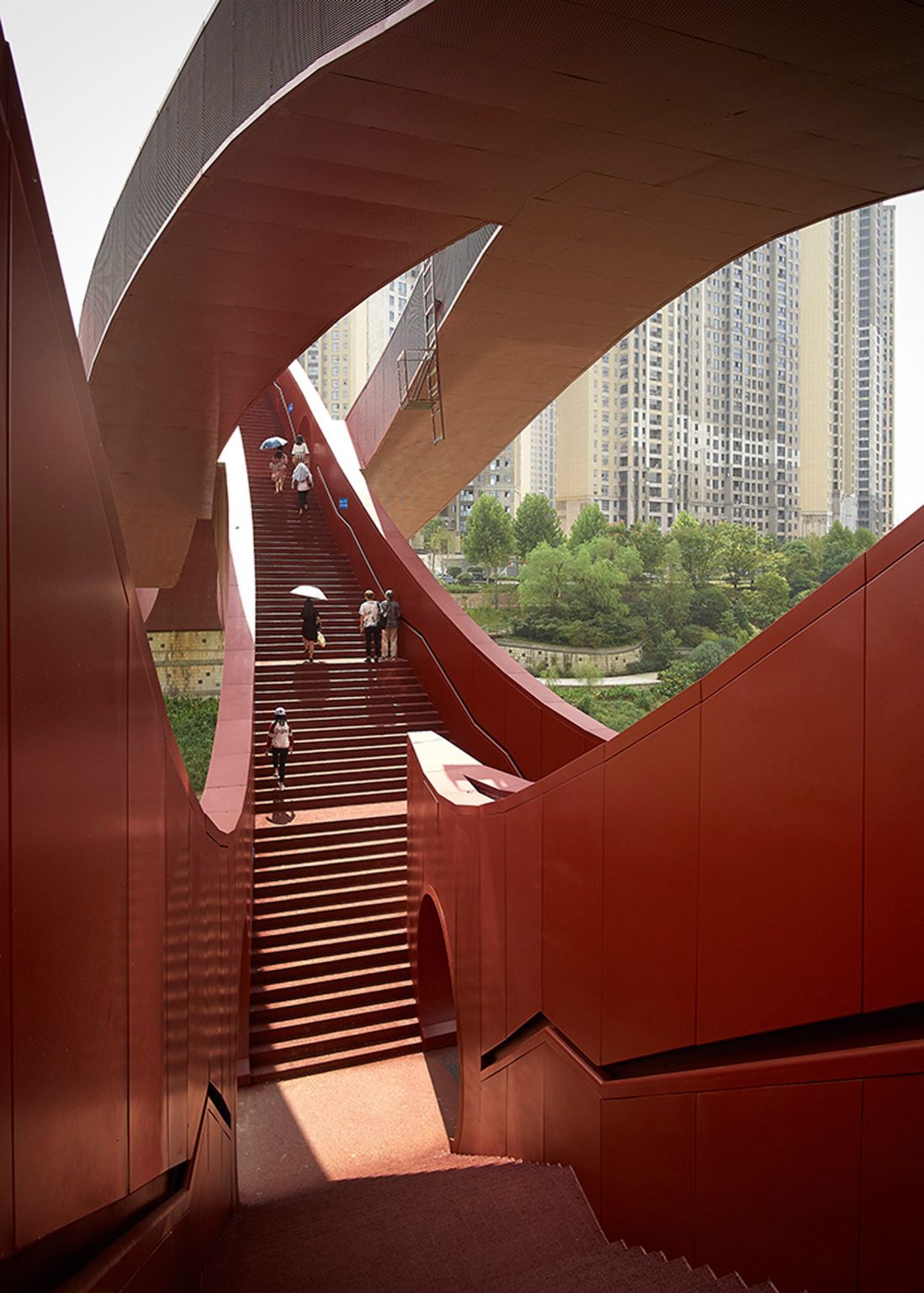 The red Bridge | WXY Architecture - Arch2O.com