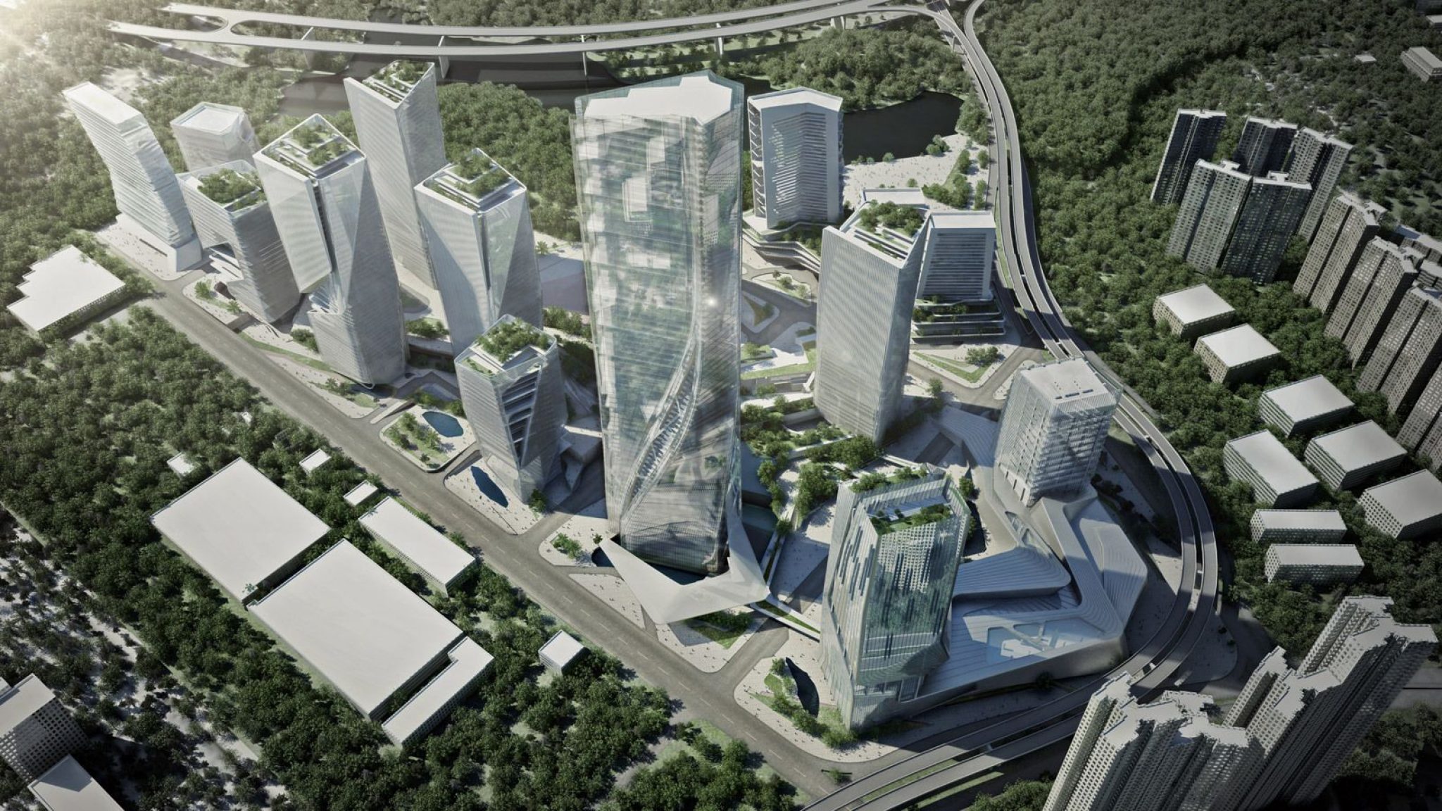 Yabao Hi-Tech Enterprises Headquarter Park | 10 DESIGN - Arch2O.com