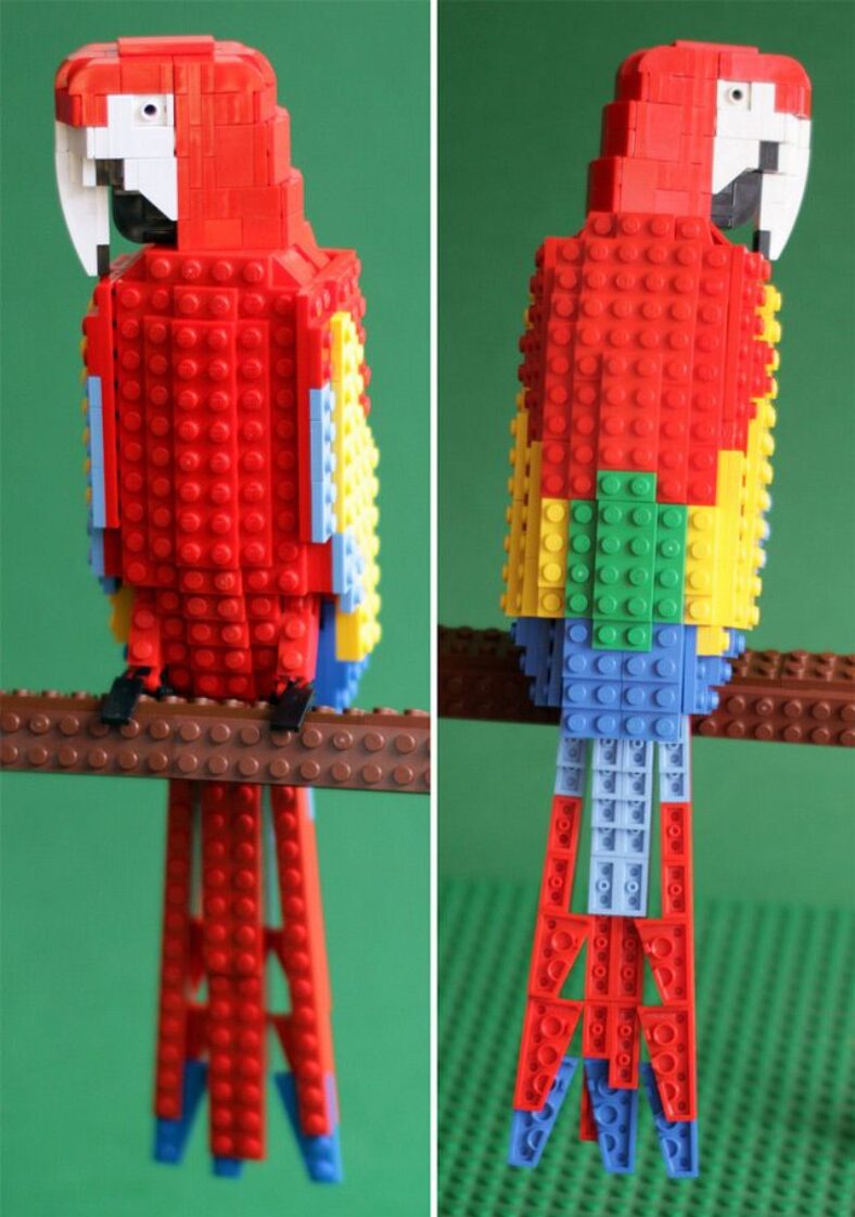 Ornithological Legos | Thomas Poulsom - Arch2O.com