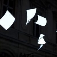 Bourrasque light installation | Paul Cocksedge Studio - Arch2O.com