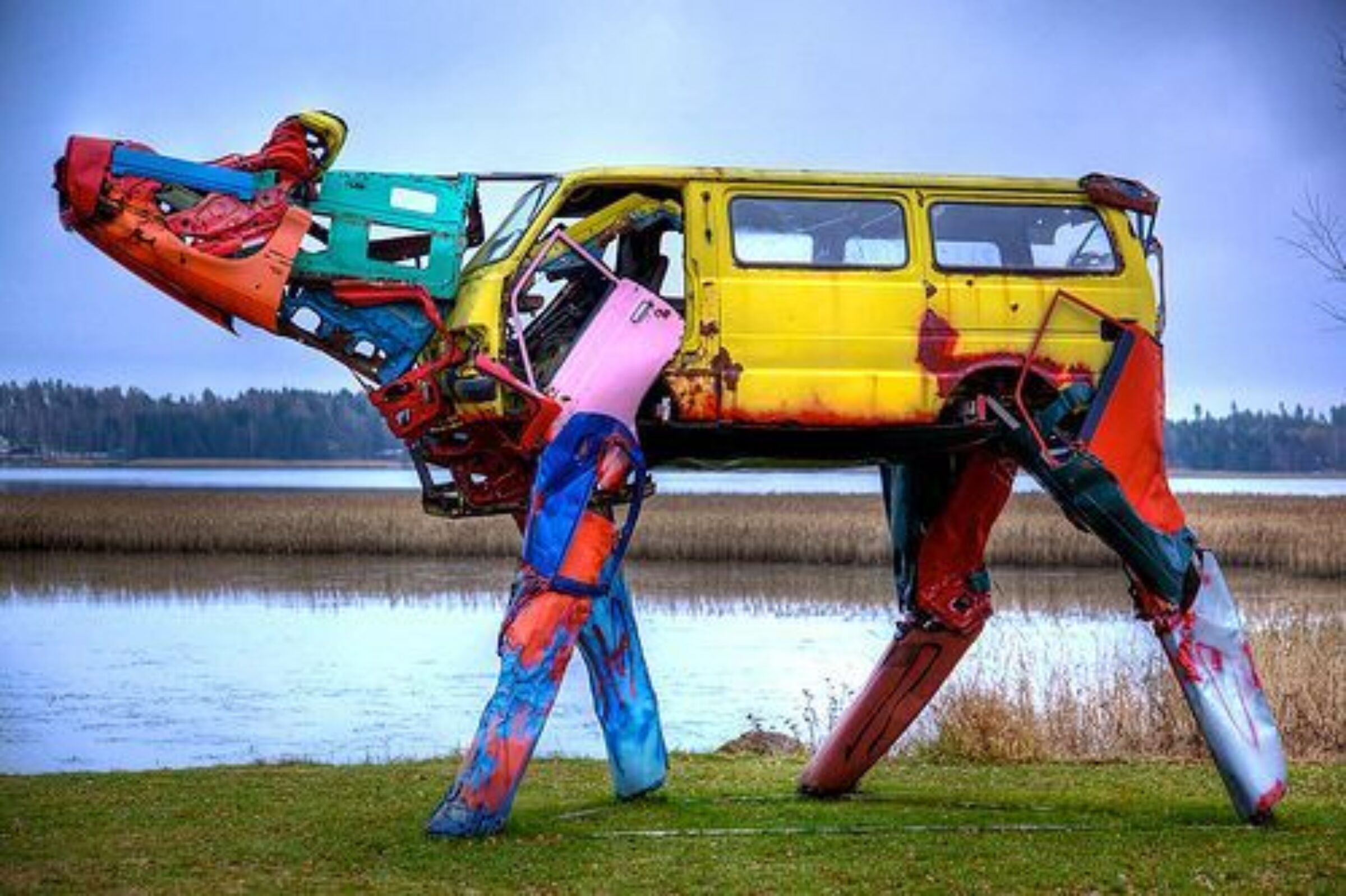 Made from Recycled Cars | Miina Äkkijyrkkä - Arch2O.com