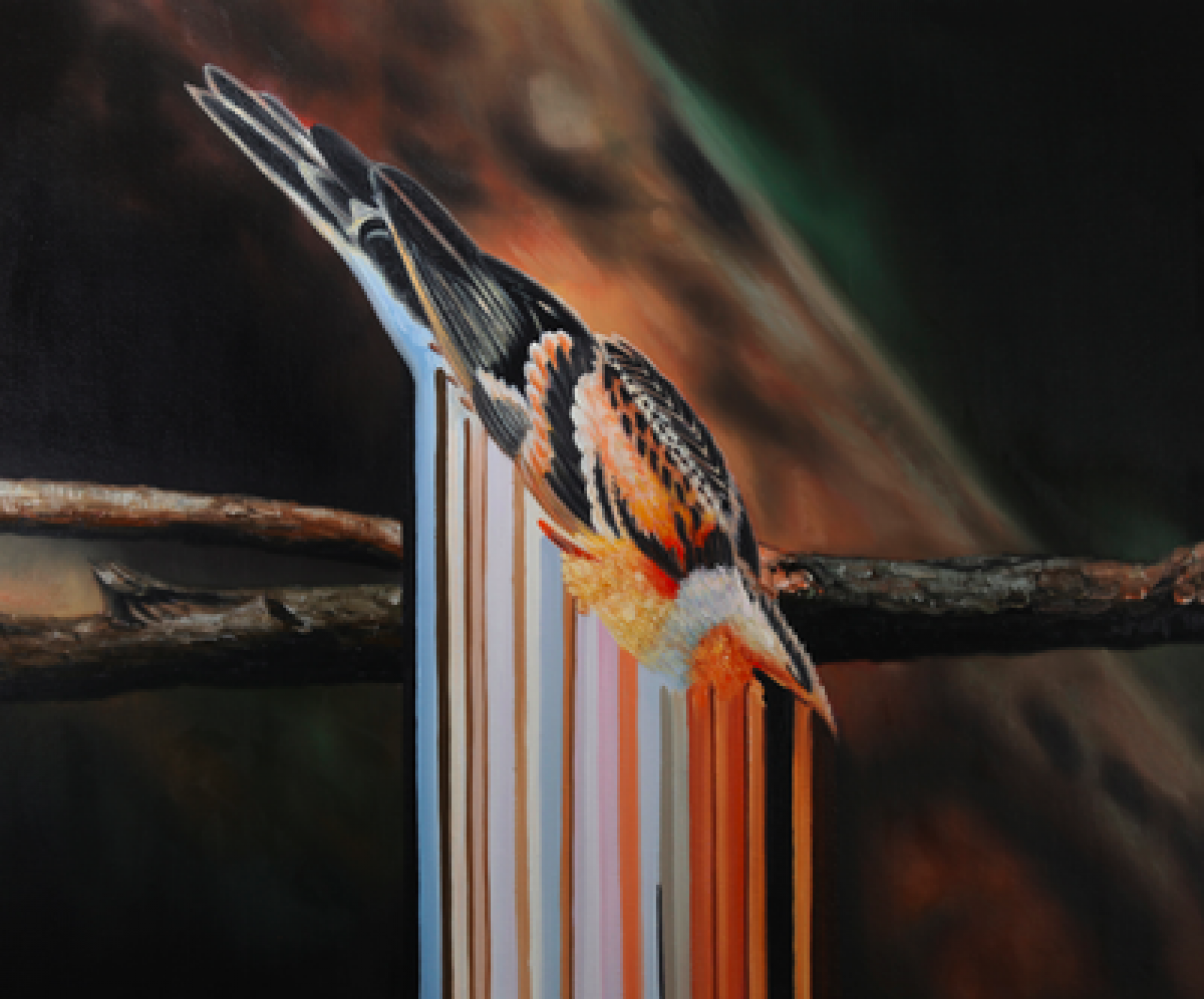 Bird rib | Paintings by Maurizio Bongiovanni - Arch2O.com