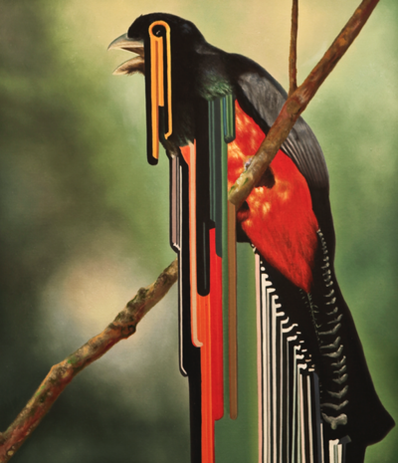 Bird rib | Paintings by Maurizio Bongiovanni - Arch2O.com