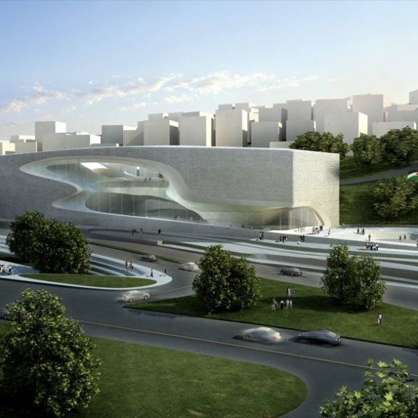 King Abdullah II House of Culture & Art | Zaha Hadid Architects ...