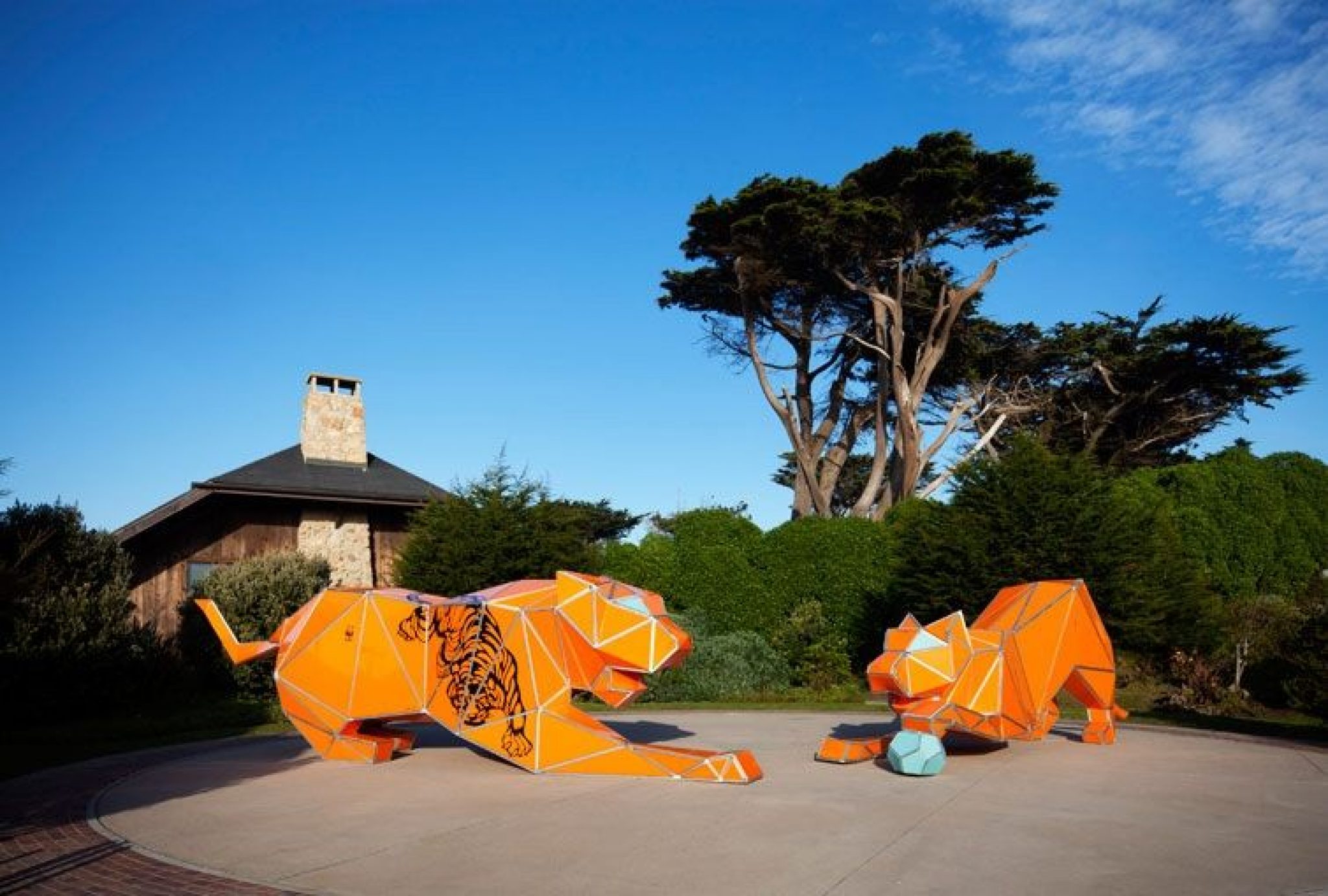 Digital Origami Tigers| LAVA – Arch2O.com