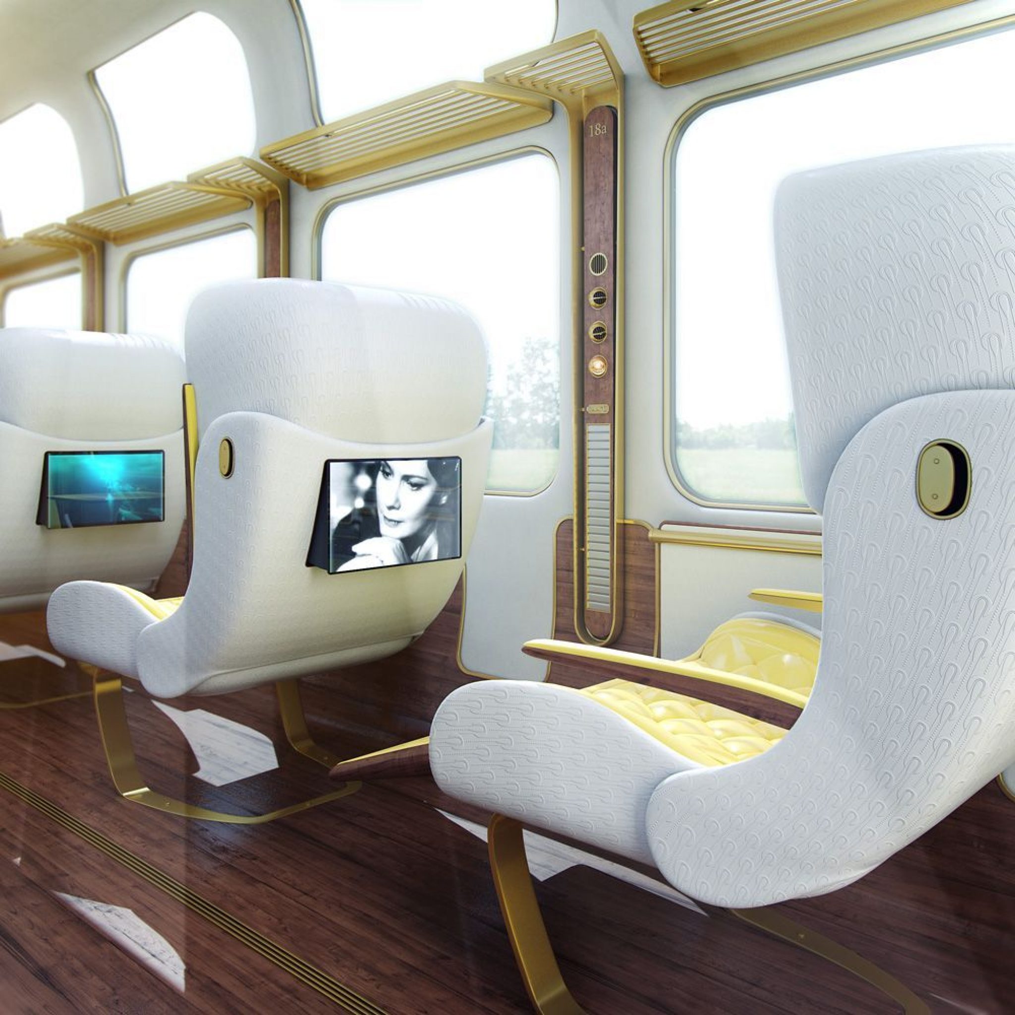 Eurostar Interior Design | Christopher Jenner - Arch2O.com