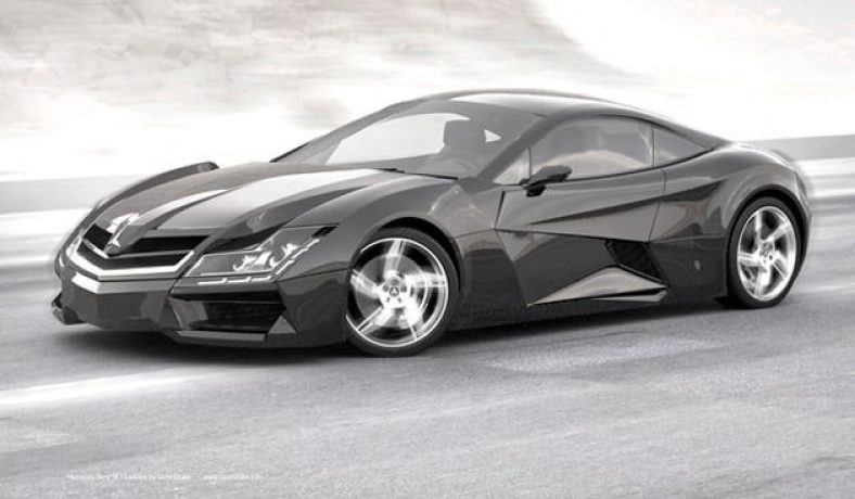 Mercedes-Benz SF1 Concept Car | Steel Drake – Arch2O.com