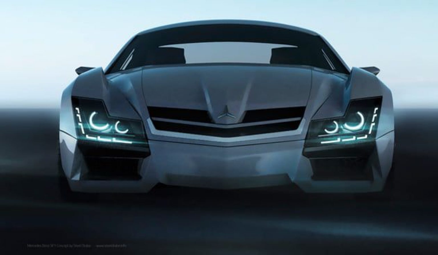 Mercedes-Benz SF1 Concept Car | Steel Drake – Arch2O.com