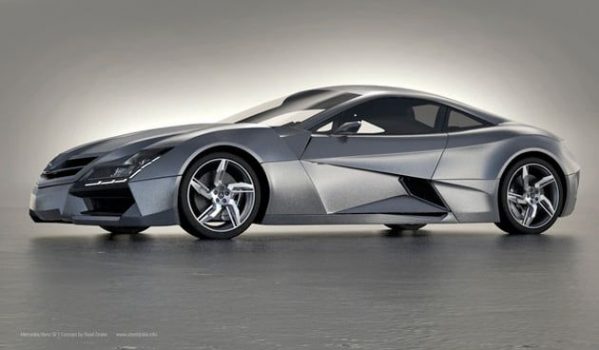 Mercedes-Benz SF1 Concept Car | Steel Drake – Arch2O.com
