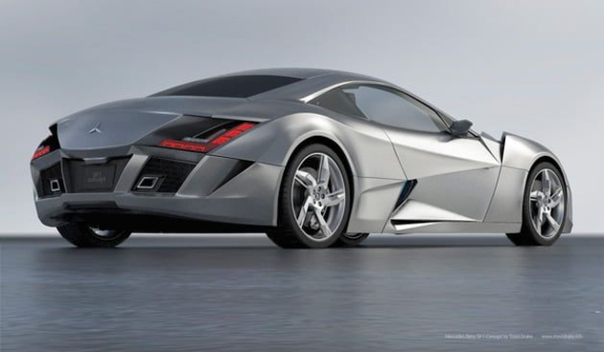 Mercedes-Benz SF1 Concept Car | Steel Drake – Arch2O.com