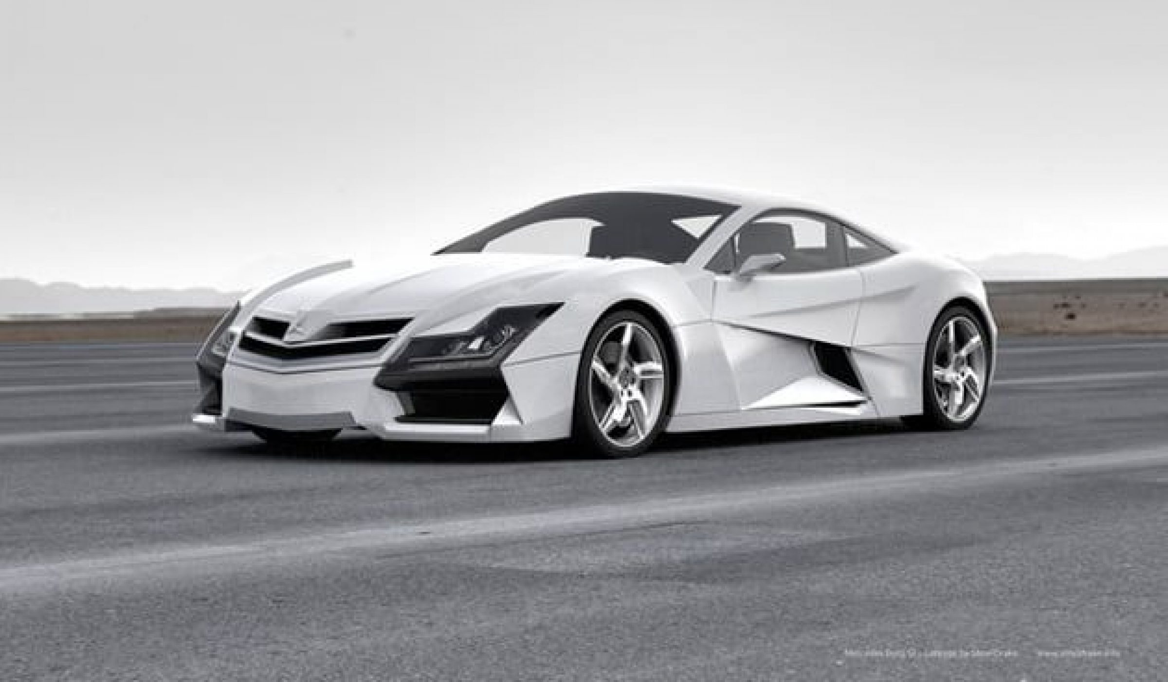 Mercedes-Benz SF1 Concept Car | Steel Drake - Arch2O.com