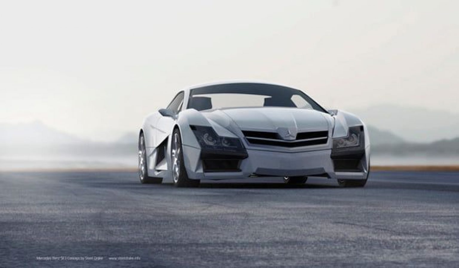 Mercedes-Benz SF1 Concept Car | Steel Drake – Arch2O.com