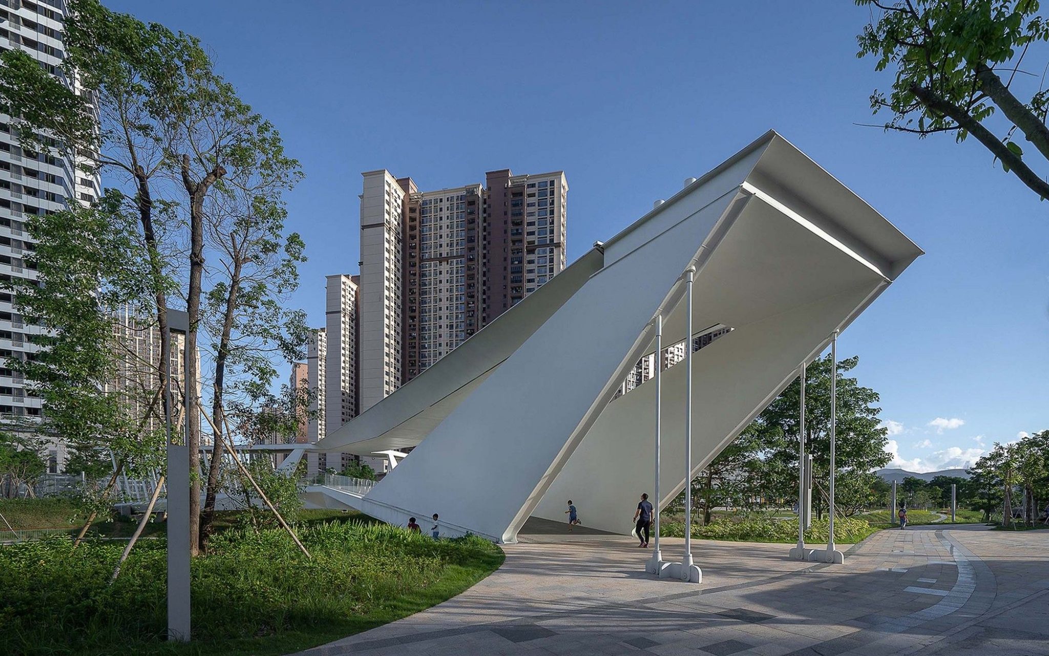 Pedestrian Bridge in Shenzhen, China - Arch2O.com
