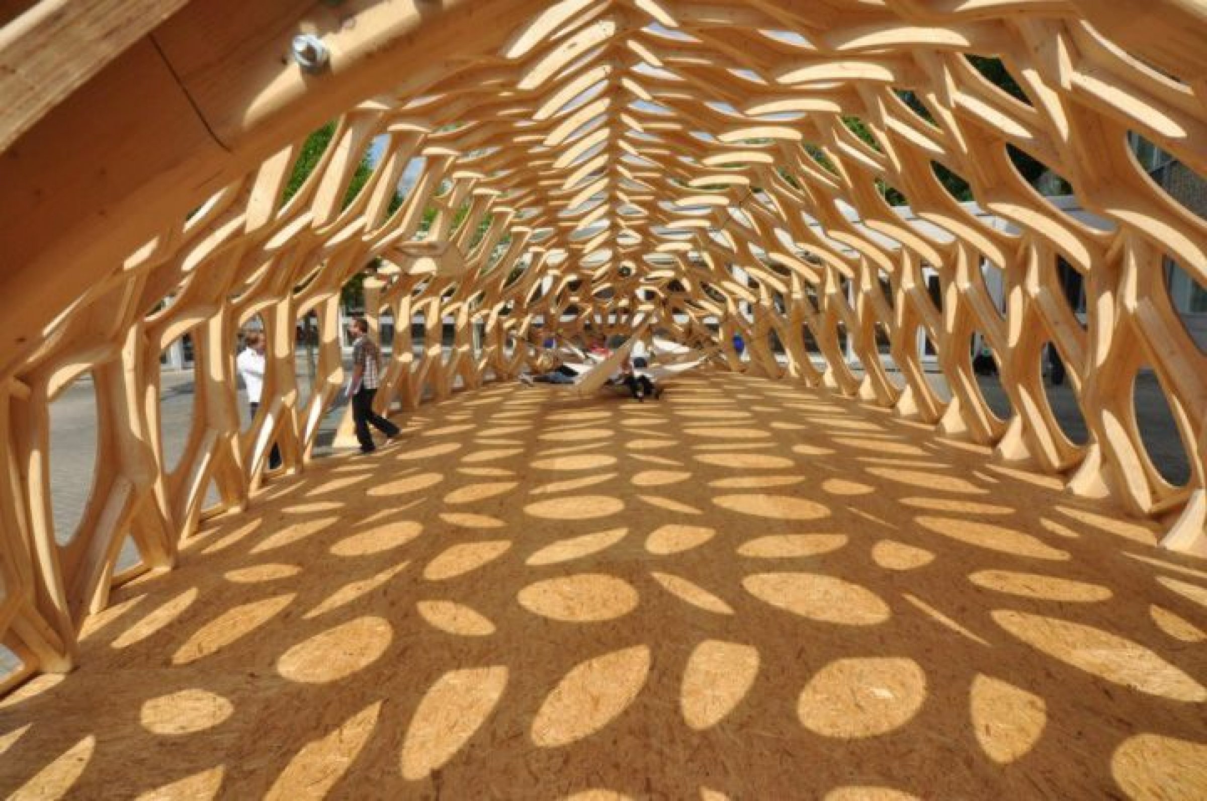The Bowooss Bionic Inspired Research Pavilion | School of Architecture ...