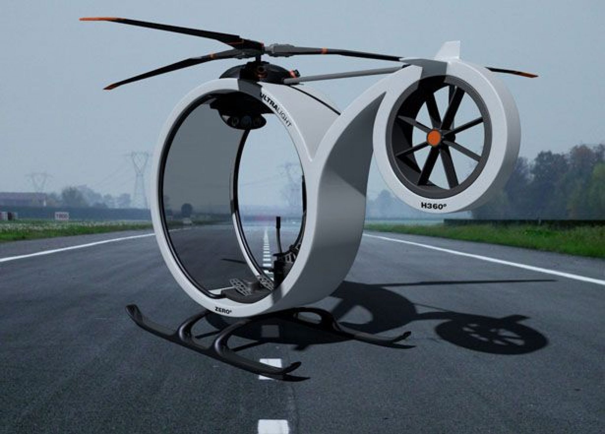 Zero Personal Helicopter | Hector del Amo - Arch2O.com