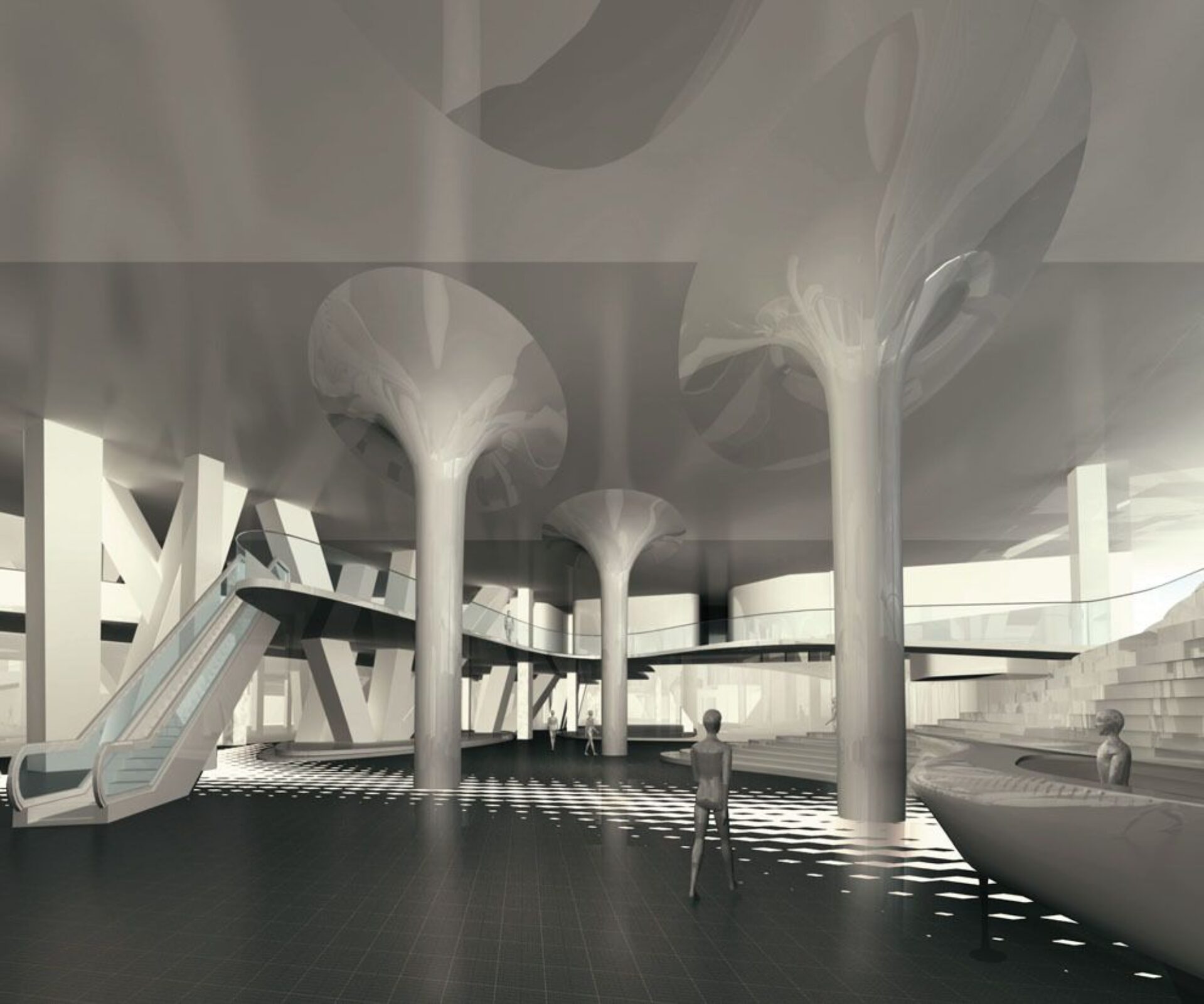 “A Fluid Dream” Art Hotel | dEEP Architects - Arch2O.com