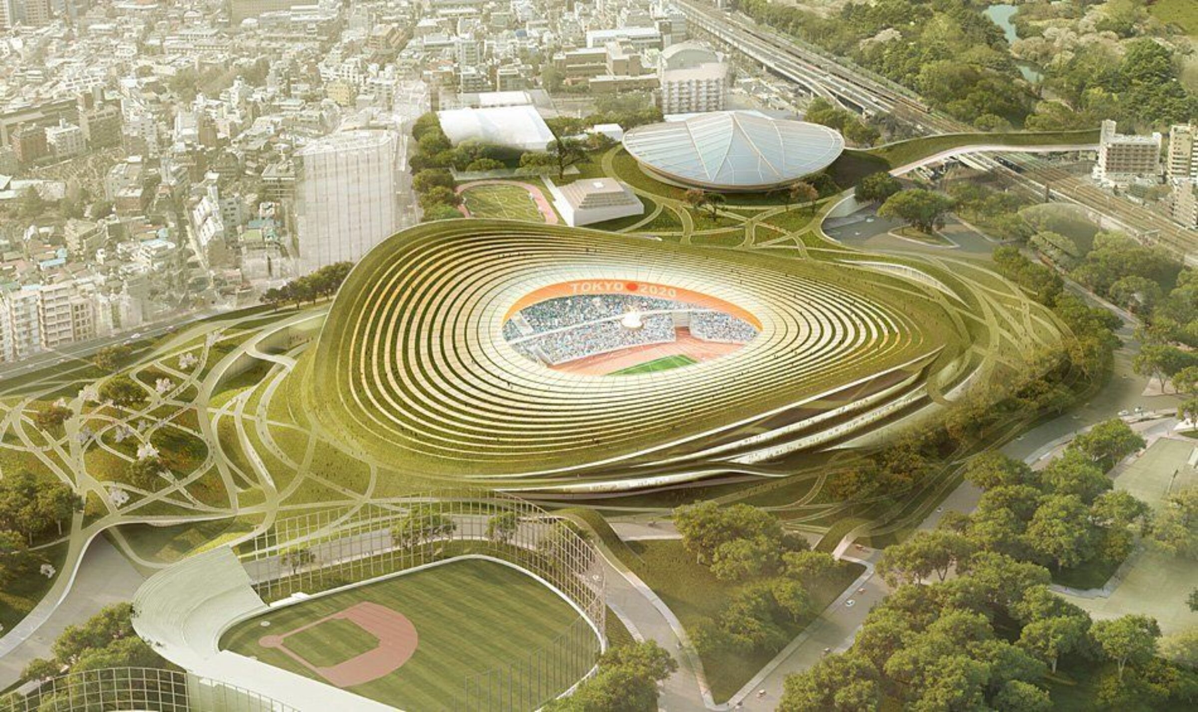 Japan’s New National Stadium Competition Finalists - Arch2O.com