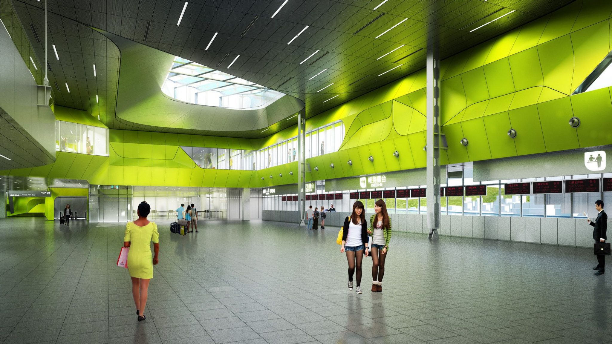 Keelung Harbor Service Building | Neil M. Denari Architects – Arch2O.com