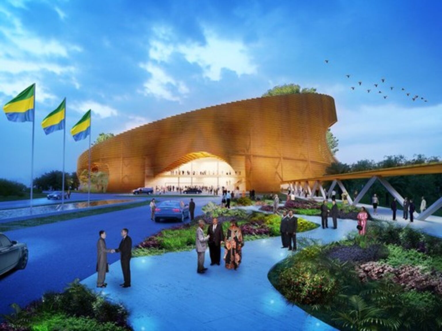 Assembly Hall for the 2014 African Union Summit | WORKac - Arch2O.com