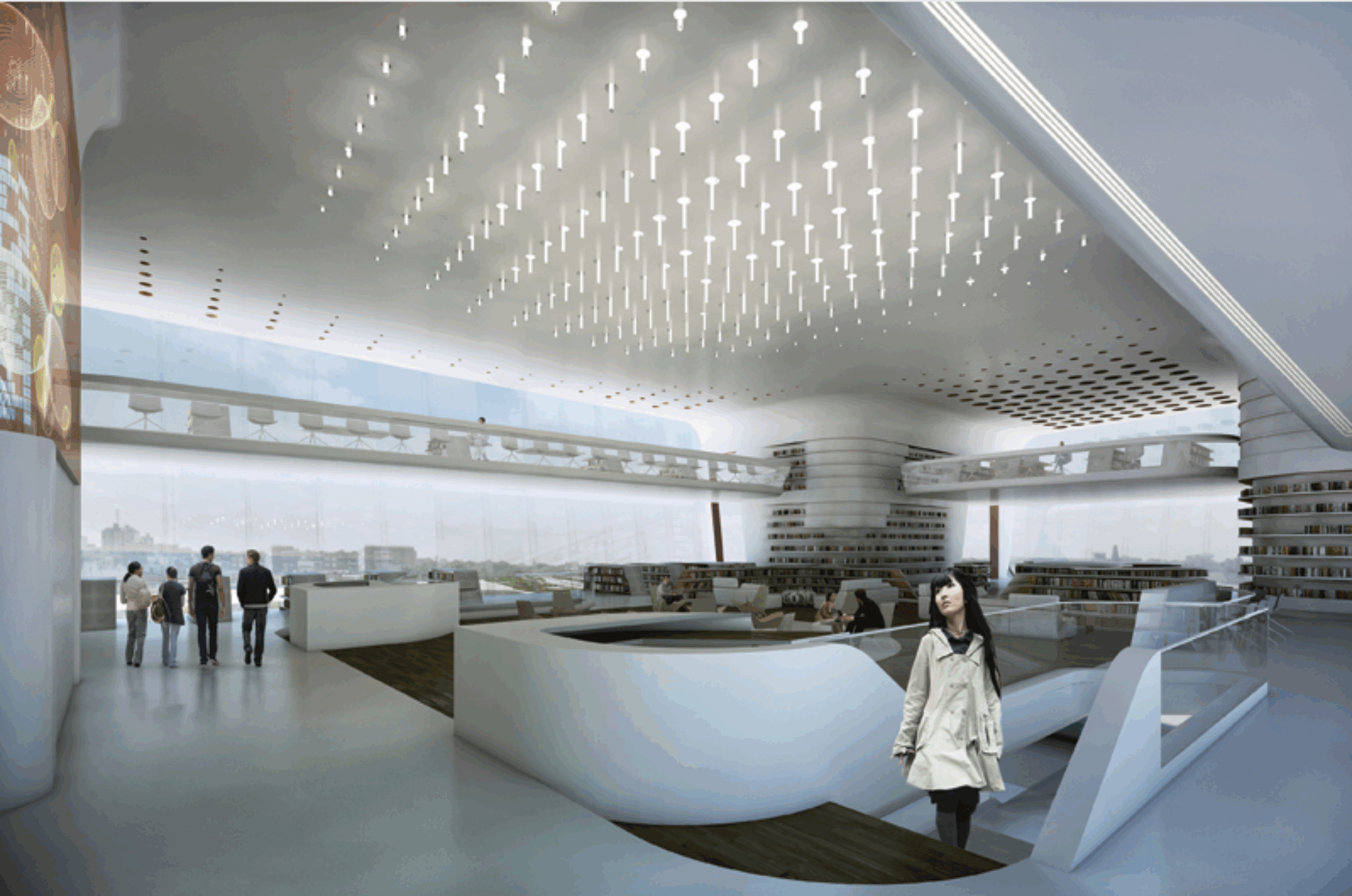Daegu Gosan Public Library | DIA Studio - Arch2O.com