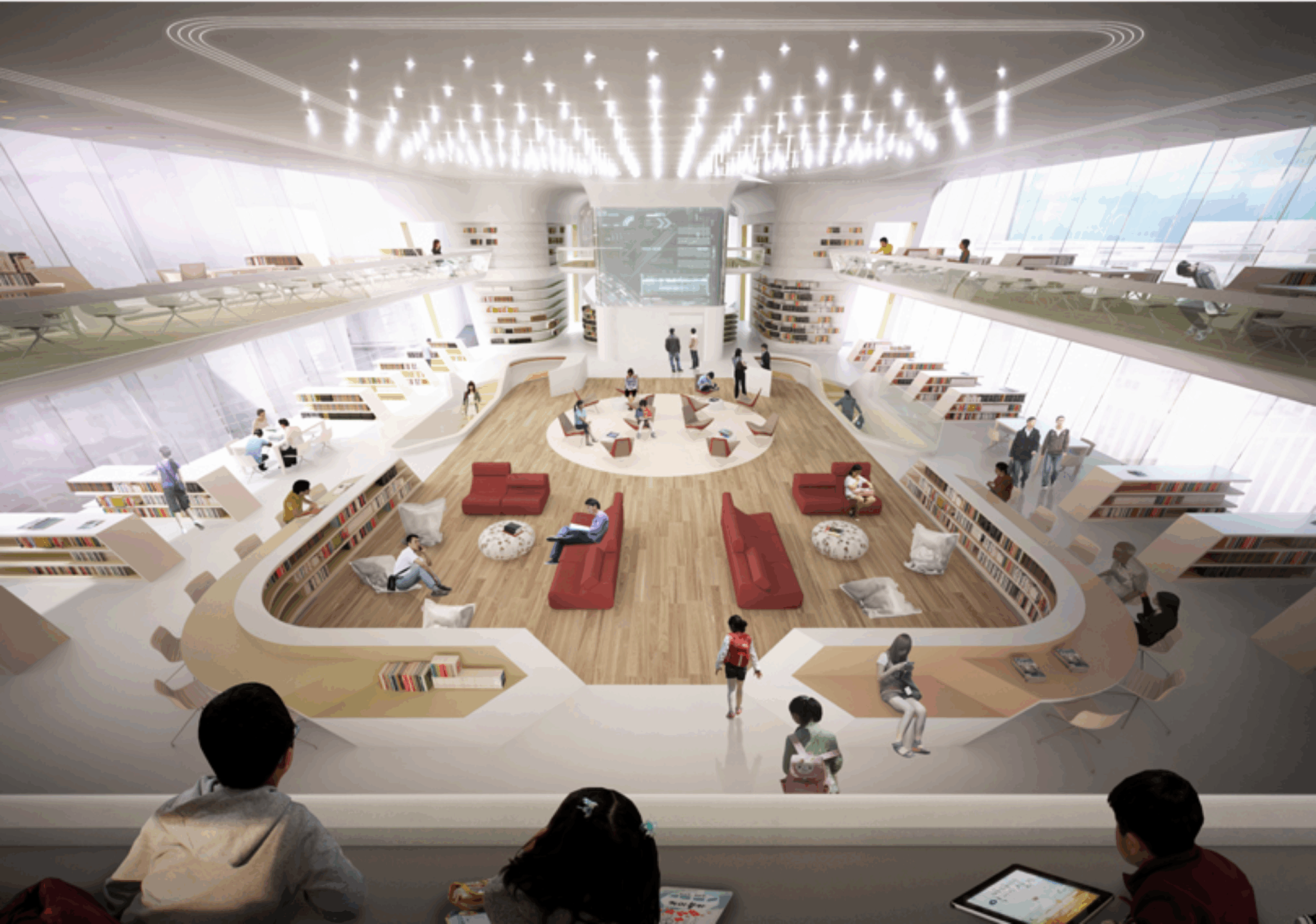 Daegu Gosan Public Library | DIA Studio - Arch2O.com