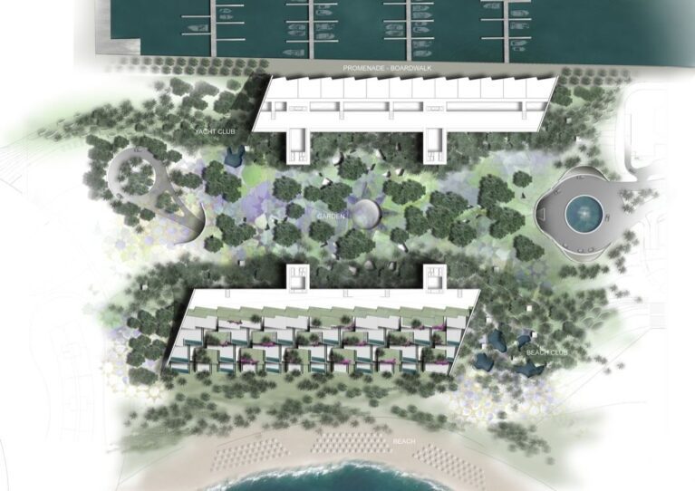 Marina + Beach Towers design | Oppenheim Architecture + Design - Arch2O.com