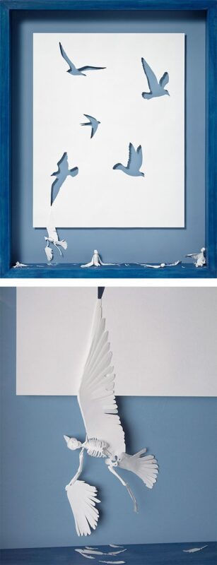 Paper Cut Sculptures | Peter Callesen - Arch2O.com