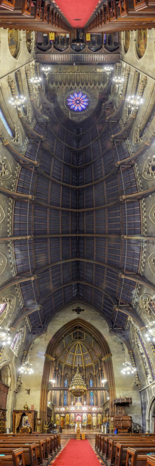 Vertical Panoramas of Church Ceilings | Richard Silver – Arch2O.com