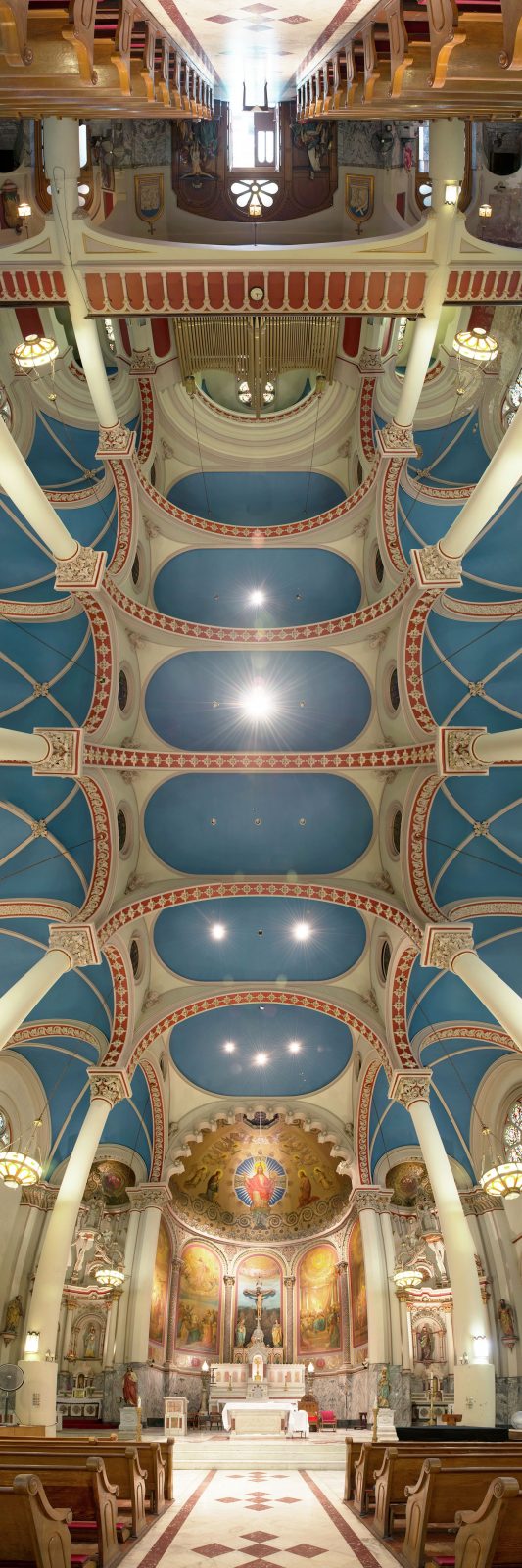 Vertical Panoramas of Church Ceilings | Richard Silver – Arch2O.com