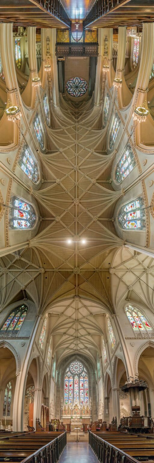 Vertical Panoramas of Church Ceilings | Richard Silver - Arch2O.com