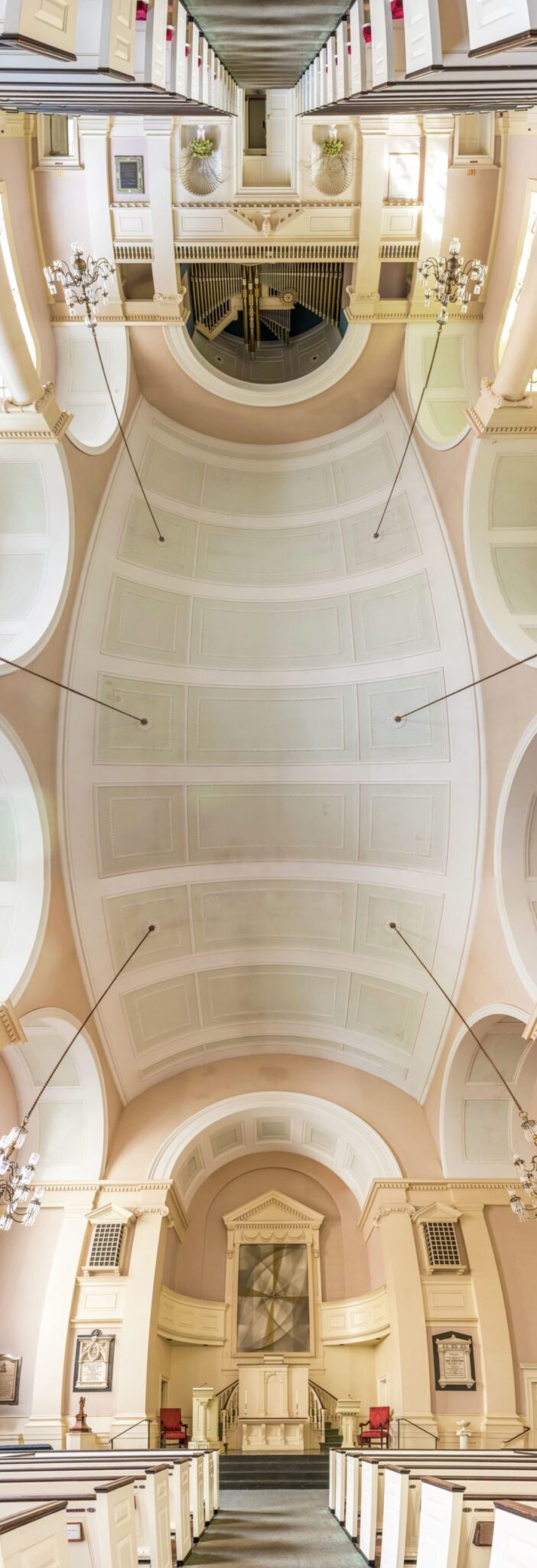 Vertical Panoramas of Church Ceilings | Richard Silver – Arch2O.com