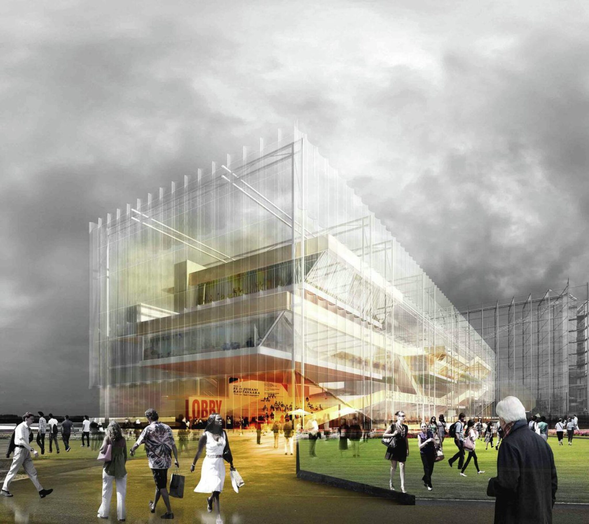 Helsinki Central Library Competition | PRAUD - Arch2O.com