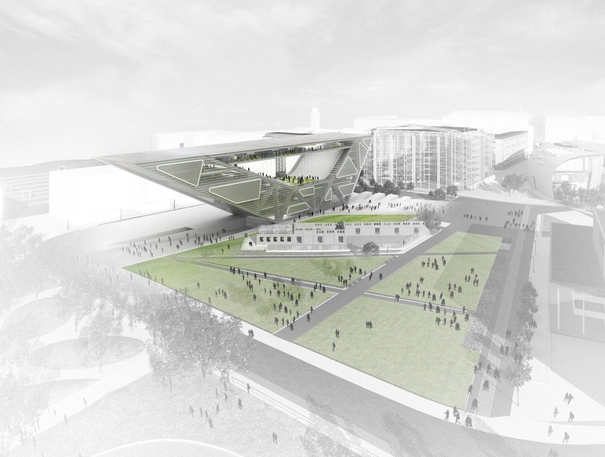 Helsinki Library Competition | Synthetiques & minus Architecture Studio ...