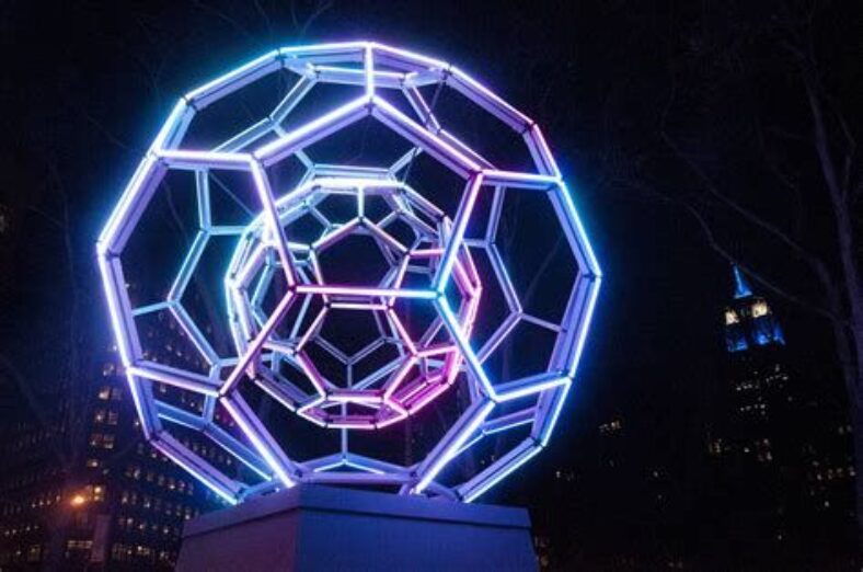 Buckyball,Madison Square Park – New York City | Leo Villareal – Arch2O.com