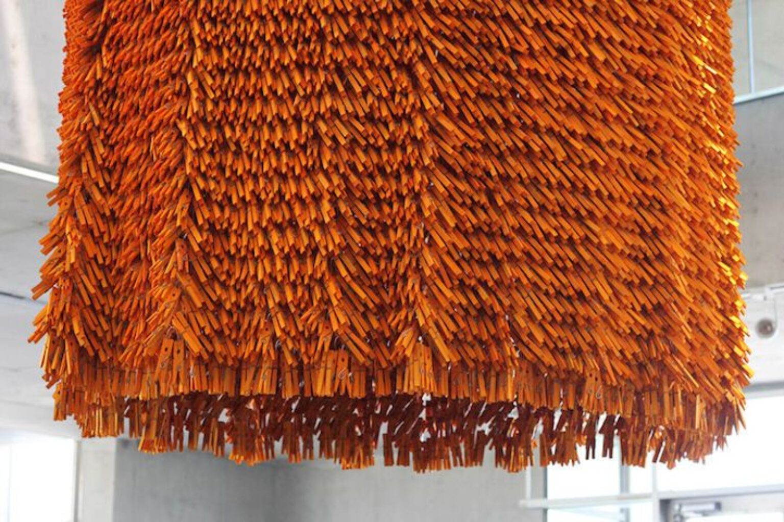 Clothespin Installation| Martin Huberman - Arch2O.com