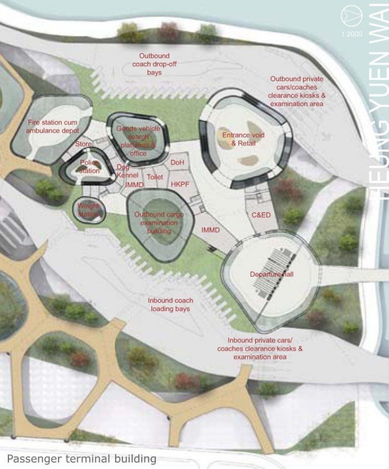 Liantang/Heung Yuen Wai Boundary Control Point Passenger Terminal ...