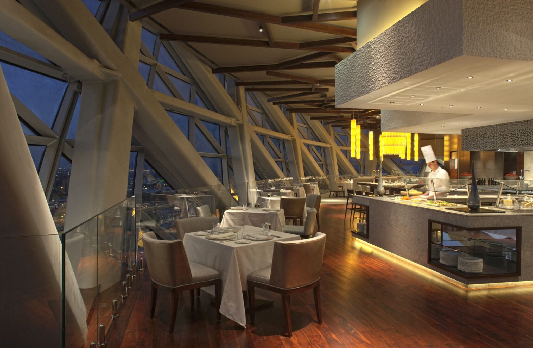 "Capital Gate" Hyatt Hotel + Offices | RMJM - Arch2O.com