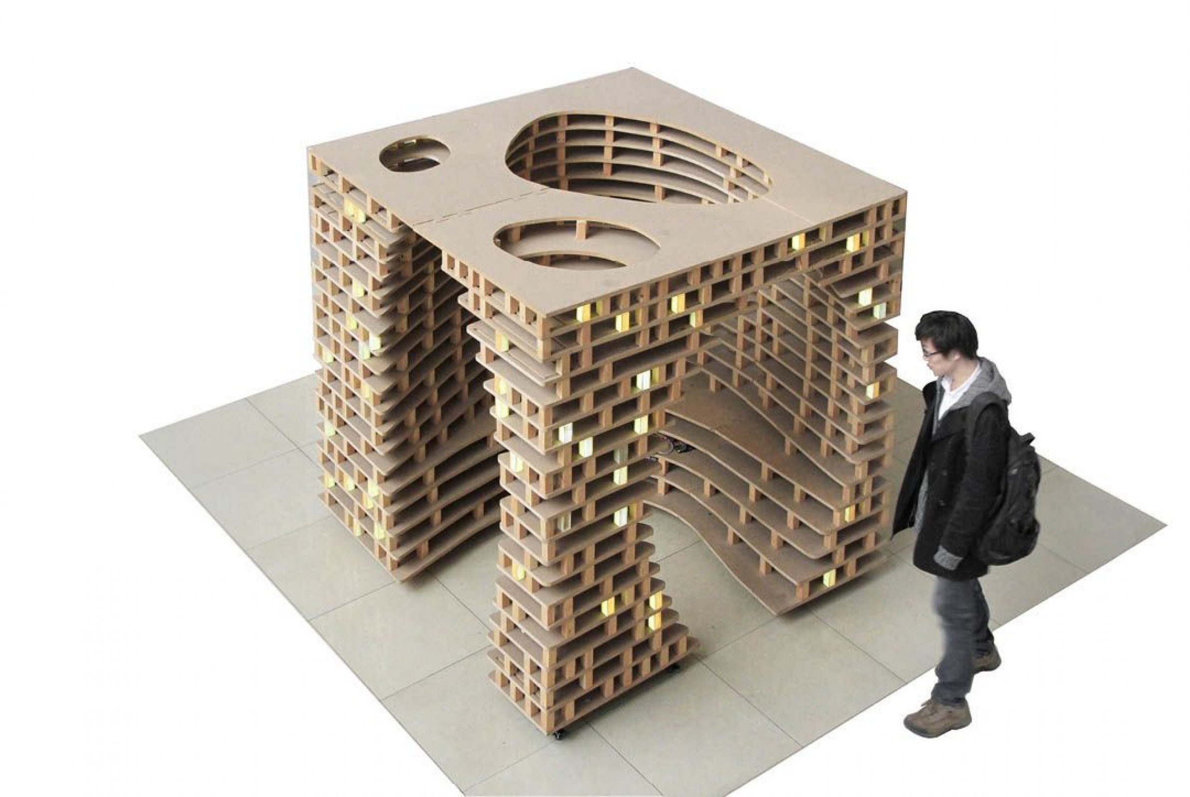 Interactive Cube | Shandong Jianzhu University - Arch2O.com
