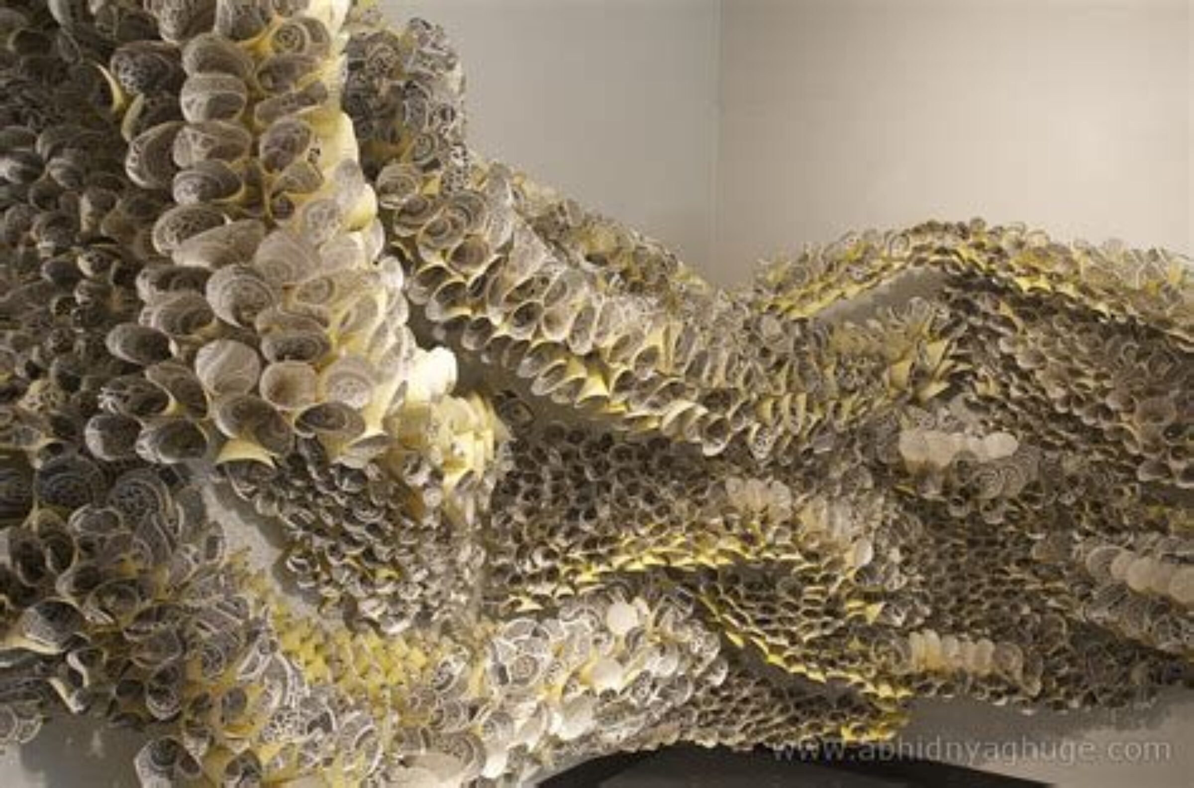 Paper Plates Installation | Abhidnya Ghuge - Arch2O.com