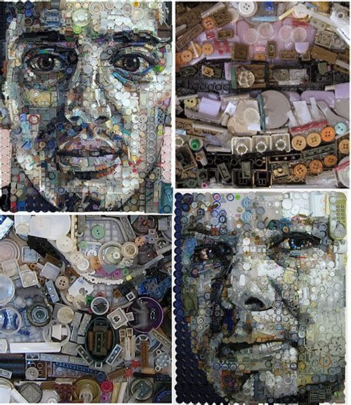 Recycled Portraits | Zac Freeman - Arch2O.com