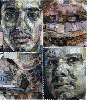 Recycled Portraits | Zac Freeman – Arch2O.com