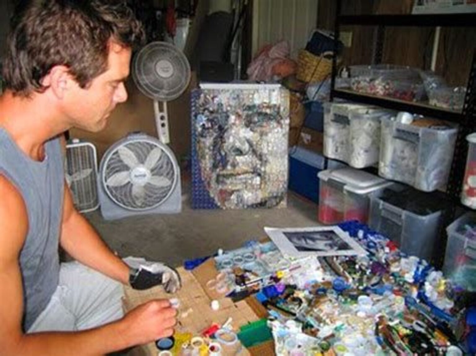 Recycled Portraits | Zac Freeman - Arch2O.com