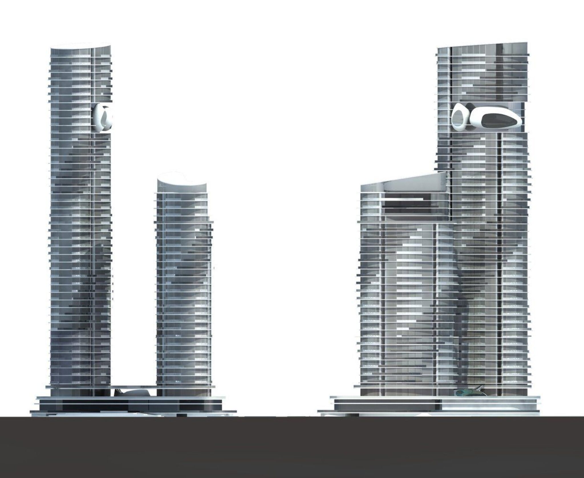 'Arte s' Residential Towers l Spark Architects - Arch2O.com