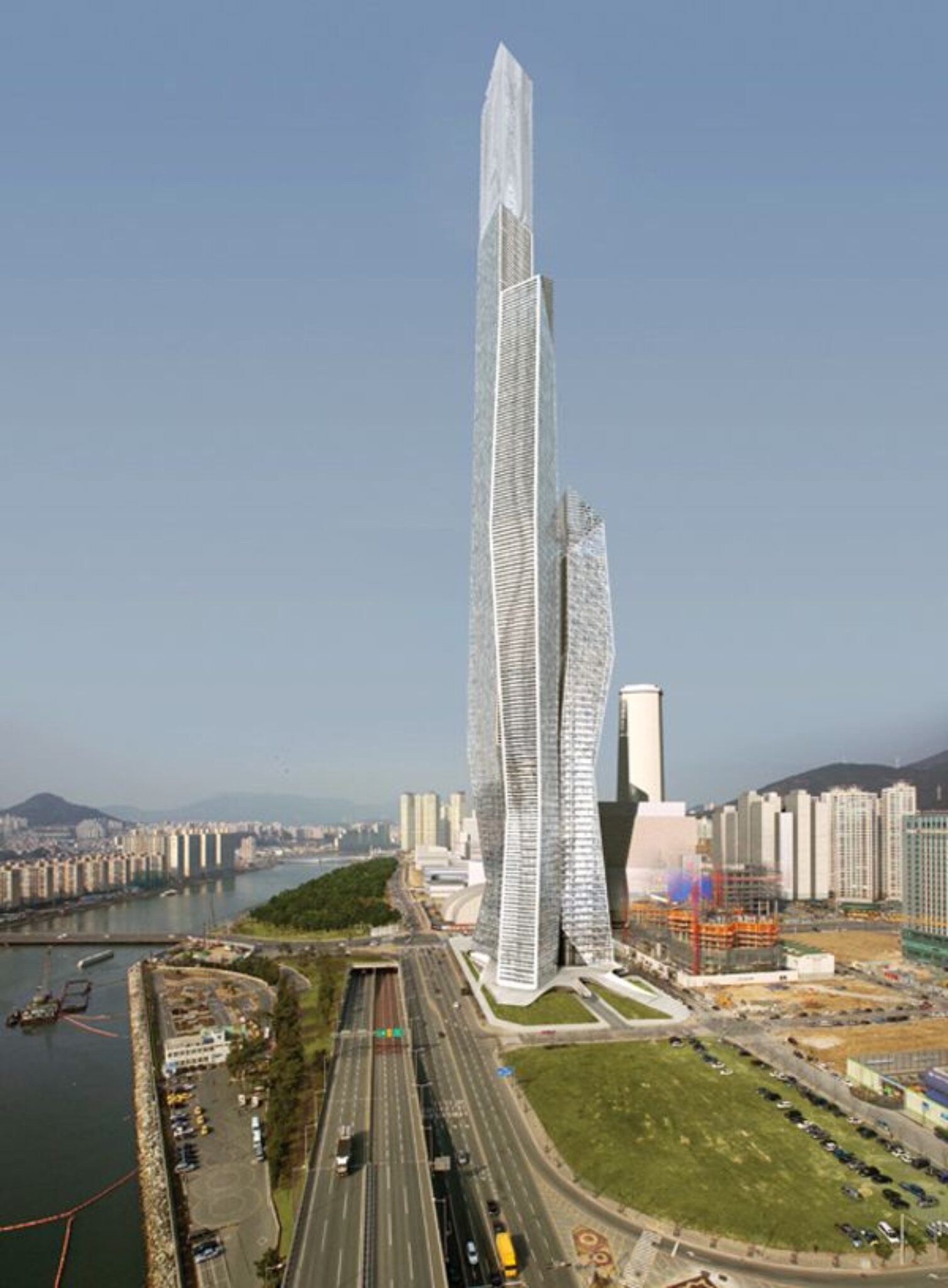 Millennium Tower Business Centre (WBCB) | Asymptote Architecture ...