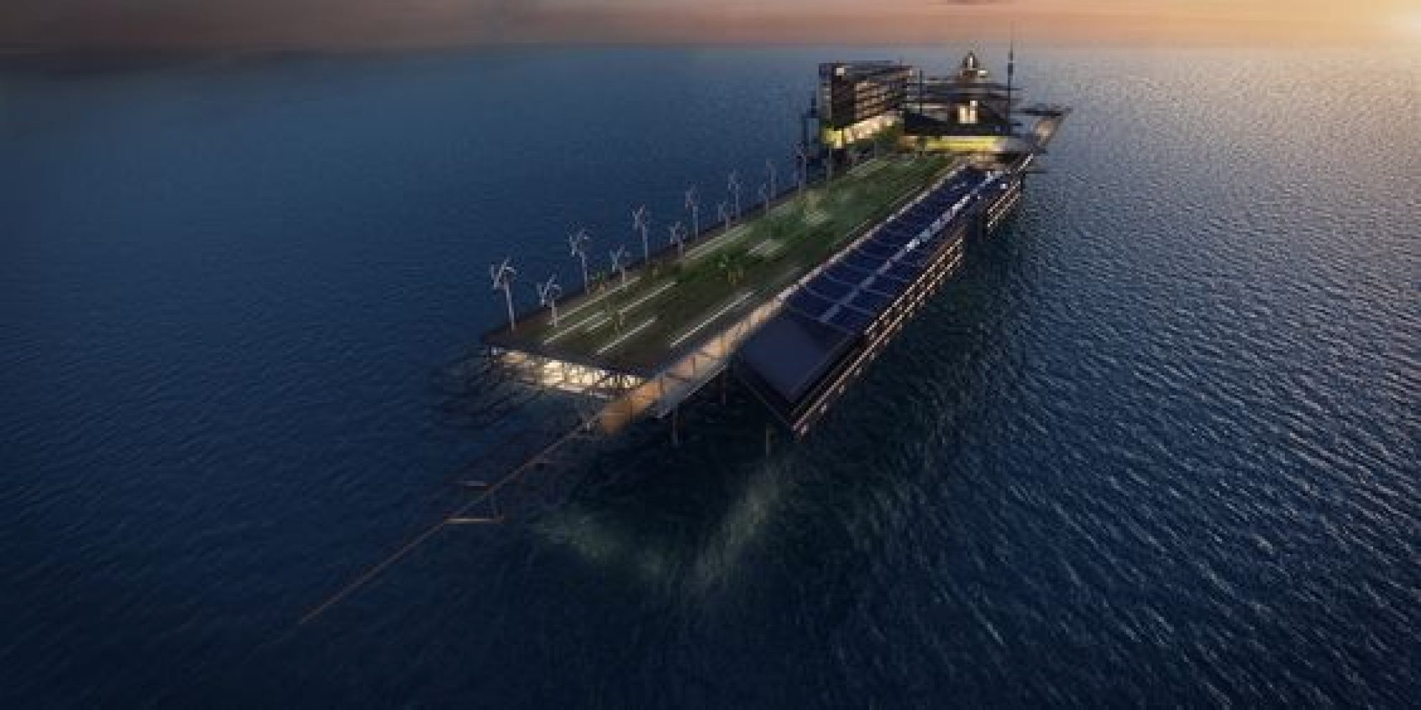 Ocean Platform Prison - AC-CA Competition | Dritan Caro, Oltjon Luga ...