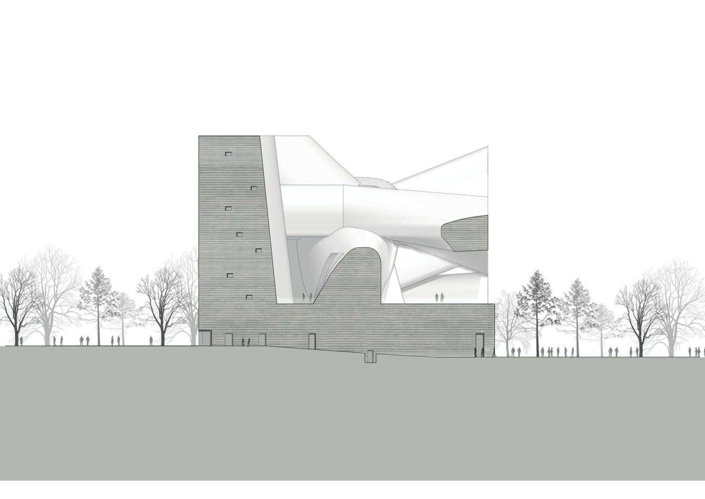 Tianjin Ecocity Ecology and Planning Museums | Steven Holl Architects ...
