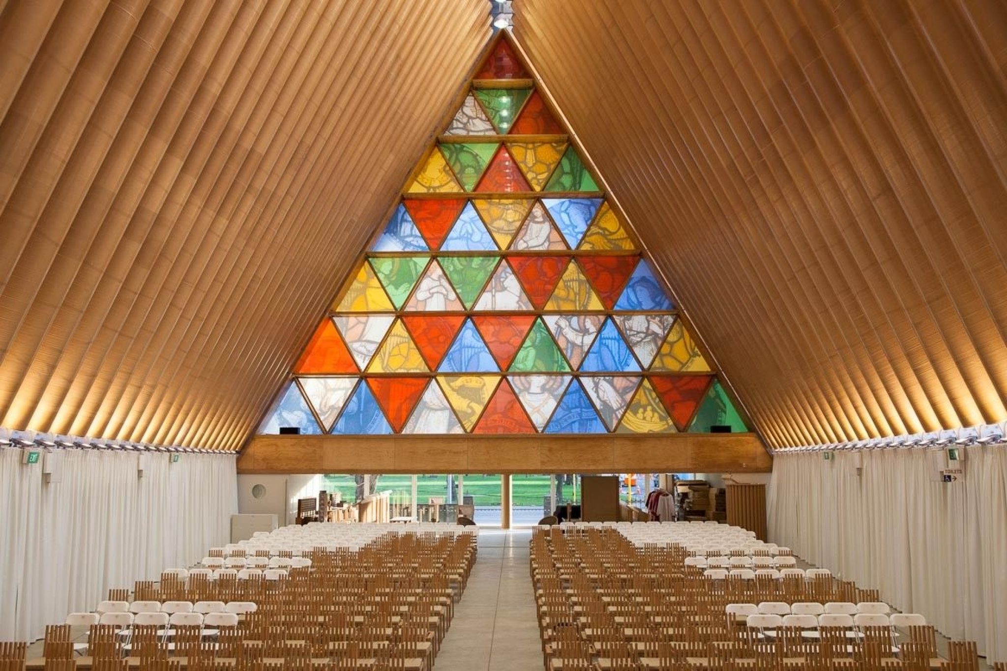 Christchurch NZ cardboard cathedral | Shigeru Ban Architects - Arch2O.com